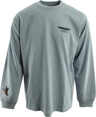 Carhartt Work in Progress Homme, Sweatshirts et sweats &agrave; capuche, Bleu, Taille: L SweaT-shirts