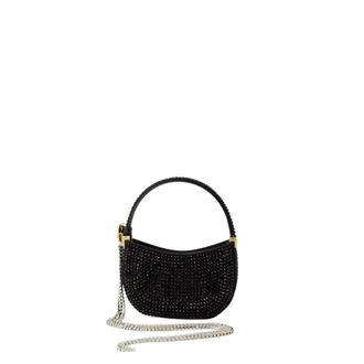 Magda Butrym Crystal Micro Hobo Bag - - Bags - Damen - Schwarzk - ONE SIZE