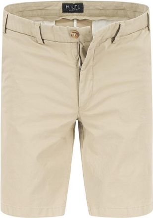 Hiltl Herren Bermudashorts beige Baumwoll-Stretch