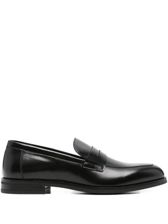 Stuart Weitzman mocassins Sw Club à entaille penny - Noir