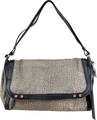 Borbonese Femme, Sacs, Beige, Taille: ONE Size Frame Cross Over M