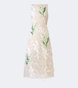 LEO LIN Verziertes Kleid Cleo aus Spitze