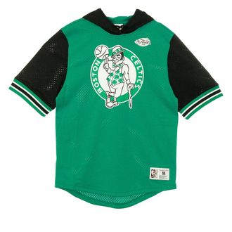 Mitchell & Ness Kurzarm NBA Hoody 2008 Feier - - Sport - Herren - Gr&uuml;n - M