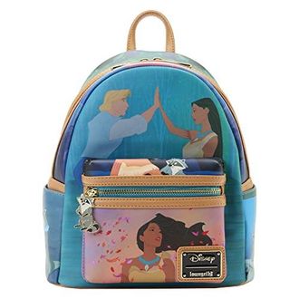 Loungefly disney pocahontas princess scene mini sac &agrave; dos, multicolore, s