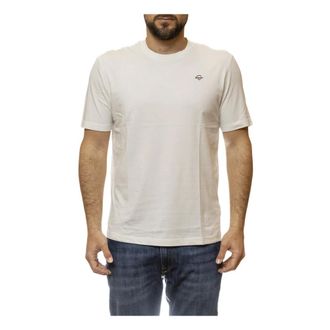 Blauer Homme, Tops, Blanc, Taille: 2XL T-shirt Errol Micro Logo