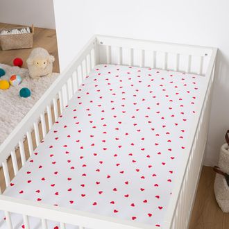 La Redoute Interieurs Drap-housse B&eacute;b&eacute; Coton Bonnet 17 Cm Scacco