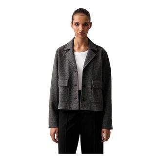 Marc O'Polo Boxy Schalkragen-Blazer - - Jackets - Damen - Grau - S