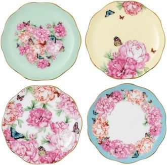 Royal Albert Miranda Kerr 40001836 Untersetzer, 10 cm, mehrfarbig, 4 St&uuml;ck