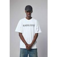 44 Label Group Tee Jersey Optical White + Blacklisted Black
