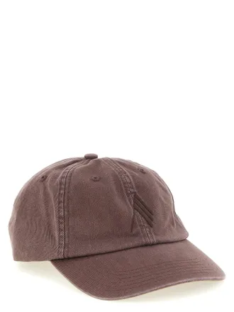 The Attico Womens Brown Cotton Cap (baseball Hat)