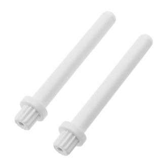 Pretyzoom 2 St&uuml;ck Kunststoff Garnrollenhalter Fadenhalter N&auml;hzubeh&ouml;r Aufbewahrungsrack f&uuml;r N&auml;hmaschinen und Bastelmaterial Verhindert Fadenverheddern Praktisch 