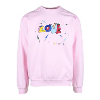 The Editor Felpa Sweatshirt - - Sweatshirts & Hoodies - Herren - Rosa - S