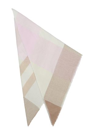 s.Oliver Dreieckstuch mit Schachbrett-Muster