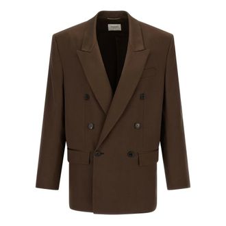 Saint Laurent Herren, Anz&uuml;ge, Braun, XLGr&ouml;&szlig;e