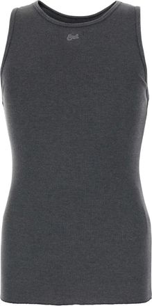 ERL Erl, Homme, Tops, Noir, Taille: XL Faded Tank Top Knit