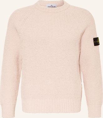Stone Island Boucl&eacute;-Pullover rosa