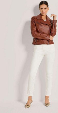 Madeleine Lederjacke Lederjacke im Biker-Style