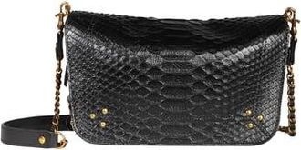 Jerome Dreyfuss Sac &agrave; bandouli&egrave;re Bobi S en cuir de python