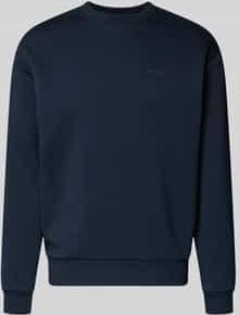 Review Sweatshirt mit Rundhalsausschnitt und Logo