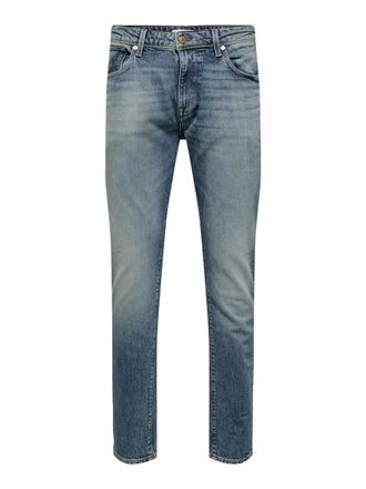 Selected Herren Slh175-slim Leon 6290 L.Blue JNS W Noos Jeans, Light Blue Denim, 28W / 32L EU