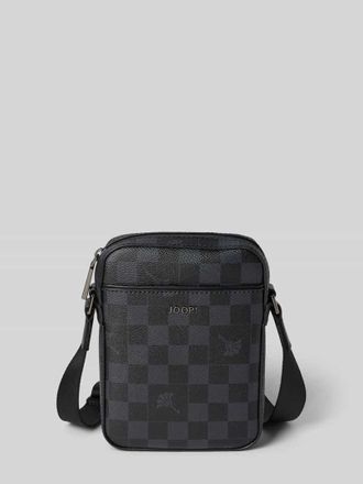 Joop Umh&auml;ngetasche mit Logo-Print Modell Cort. Piazza Rafael