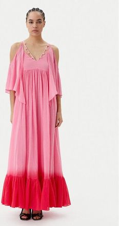Pinko Sommerkleid Io Canto Abito 104950 A2G4 Rosa Relaxed Fit