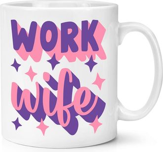 Gift Base Tasse mit Aufschrift Work Wife, 284 ml