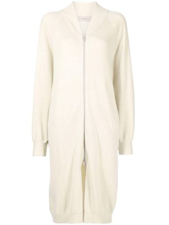 Fear of God cardigan long à fermeture zippée - Tons neutres