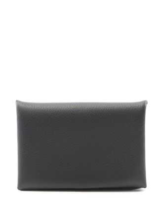 Hermès porte-cartes Calvi (2023) - Noir