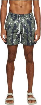 Urban Classics Short de Bain pour Homme Motif Maillot de Bain hawa&iuml;en - - 3X-Large