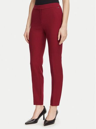 HUGO BOSS Stoffhose Hagonia-1 50539991 Dunkelrot Slim Fit