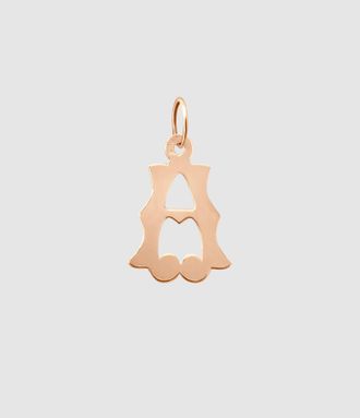 Vanrycke Pendentif Lettrine Or Rose