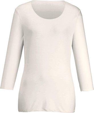 Peter Hahn Rundhals-Shirt Peter Hahn weiss