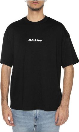 Dickies Homme, Tops, Noir, Taille: M Maglietta Girocollo