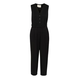 Kaffe Femme, Combinaisons et Ensembles, Noir, Taille: 46 FR Jumpsuits