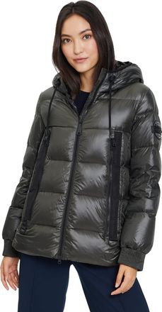 Betty Barclay Damen 7348/1562 Daunenjacke, Waldgr&uuml;n, 40