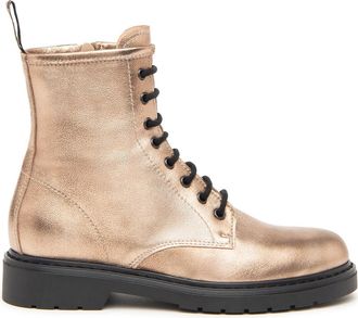 Nero Giardini I412006D Biker-Boots F&uuml;r Damen Aus Leder - Gold 37 EU
