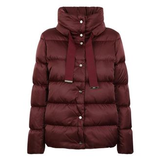 Herno A-Linien-Daunenjacke - - Jackets - Damen - Rot - M