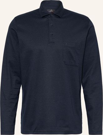 Ragman Ragman Jersey-Poloshirt blau