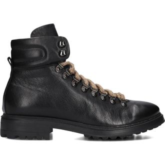 Stefano Lauran Schwarze Leder Herrenstiefel 1562 - - Shoes - Herren - Schwarzk - 44 EU