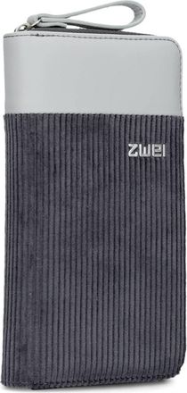 zwei Damen Geldb&ouml;rse Eva EV2 langes Portemonnaie 15 Kartenf&auml;cher, Sichtfach, 2 Scheinf&auml;cher, Geldbeutel mit M&uuml;nzfach & umlaufenden Rei&szlig;verschluss, weiches 