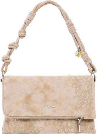Desigual Femme, Sacs, Beige, Taille: ONE Size Sierra Sand Murano Bag