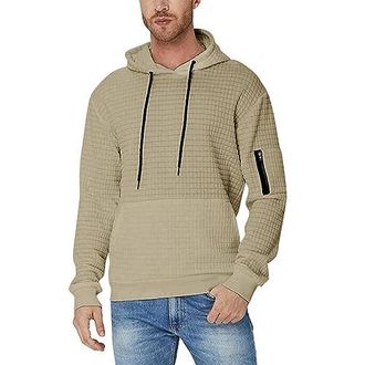 Generic Sweat &agrave; capuche pour homme - Pull &agrave; capuche - Sweat-shirt de qualit&eacute; sup&eacute;rieure - Manches longues - Loisirs - T-shirt de sport &agrave; manches longues - Ves
