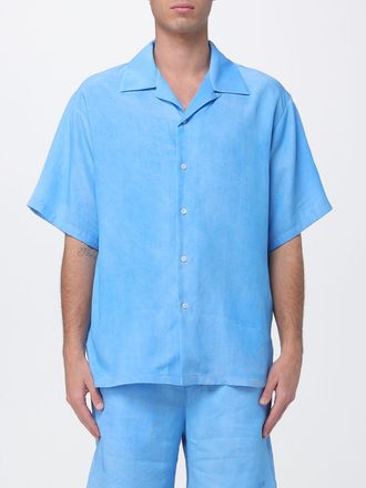 Msgm Chemise Homme couleur Bleu