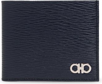 Ferragamo Homme, Accessoires, Bleu, Taille: ONE Size Portefeuille Revival Ganc