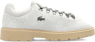 Lacoste Baseshot Sneakers aus Wildleder - Nude