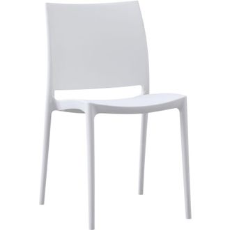 Clp Chaise de jardin Meton Blanc