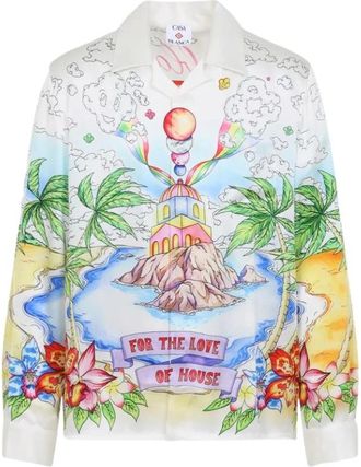 Casablanca Homme, Chemises, Multicolore, Taille: L Casual Chemises