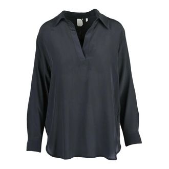 Marella Femme, Blouses et Chemises, Gris, Taille: 44 FR Blouse Siro