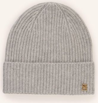Tommy Hilfiger Cashmere-M&uuml;tze grau